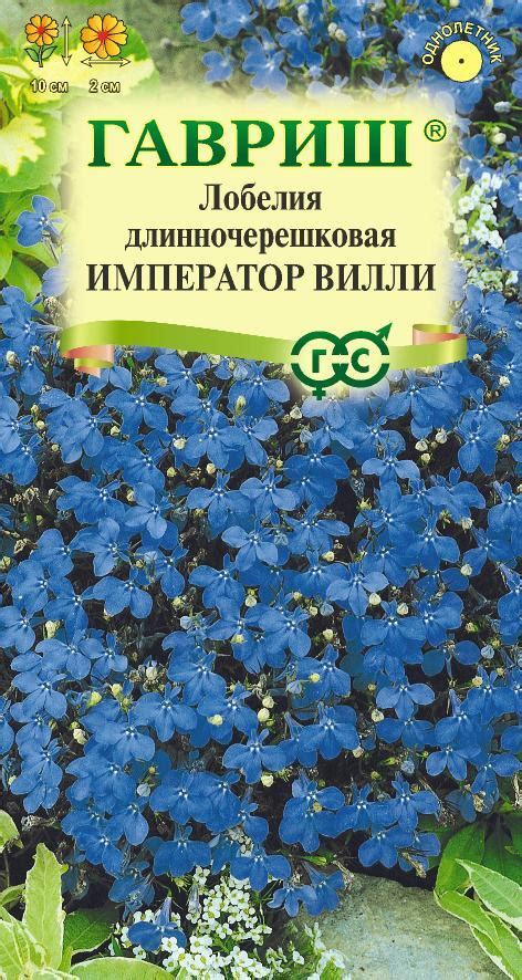 Лобелия Император Вилли* 0,01 г DH - ГАВРИШ ГК