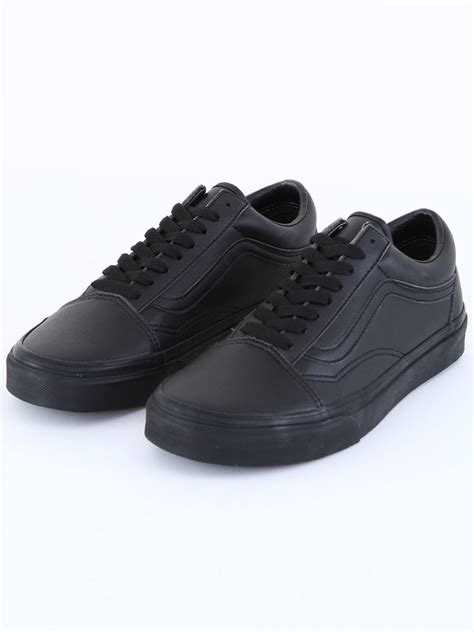 Vans Black Classic Tumble Old Skool Shoes Shop The Latest Fashion