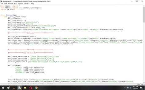 Python Program To Tkinter Sorting Using Python Tkinter Kashipara