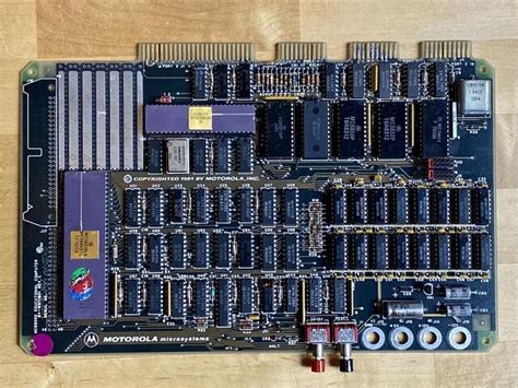 Engineering Motorola 68000 Educational Computer Board HandWiki