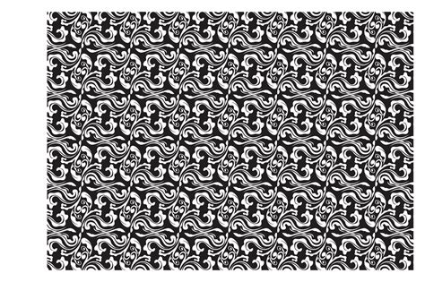 Black Ornament Pattern Background 34130547 Png