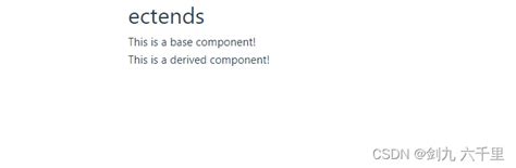 Vue 3 第二十一章：组件九（组件高级特性 组件的混入和继承）vue3 Mixin实现完全继承 Csdn博客