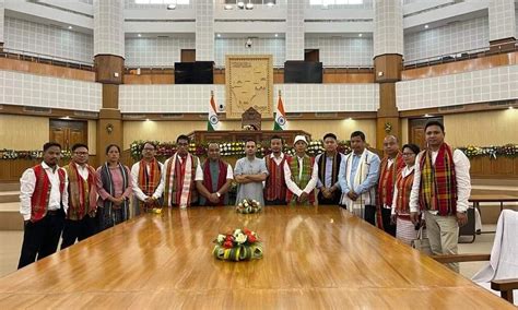 Tripura 13 Tipra Mlas Take Oath Pradyot Says Hindu Bengalis Voted For Bjp
