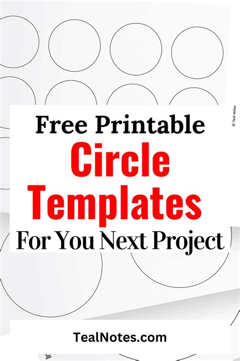 Printable Circle Templates Printable Calendars At A Glance