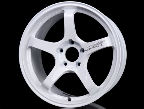Advan Racing Gt Beyond Wheels Racing White 18x95 5x120 38