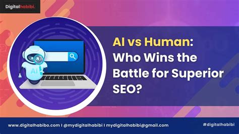 AI Vs Human Who Wins The Battle For Superior SEO