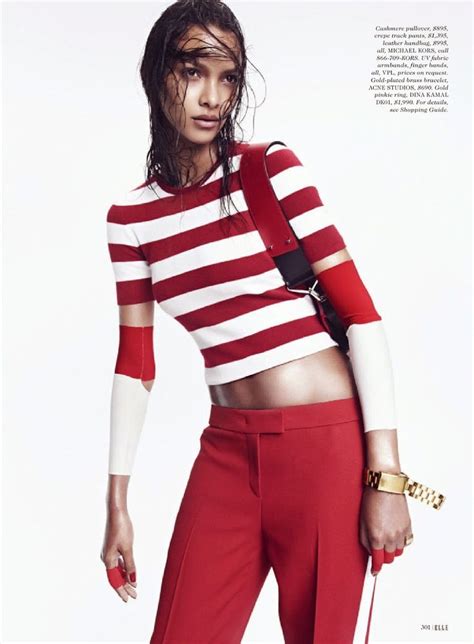 Clean Energy Lais Ribeiro For Elle Us May 2015 Editorial Fashion Fashion Lais Ribeiro