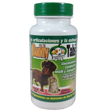 Interfarma Usa Products Buddy Tabs Glucosamina Condroitin 60 Tabletas