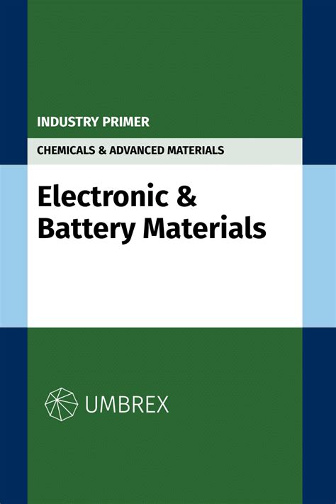 Umbrex Electronic And Battery Materials Consulting