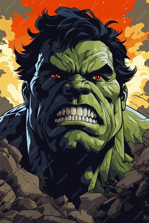 Premium Ai Image Vector Illustration Of Marvel Characters