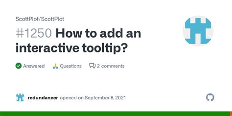 how to add an interactive tooltip · scottplot scottplot · discussion