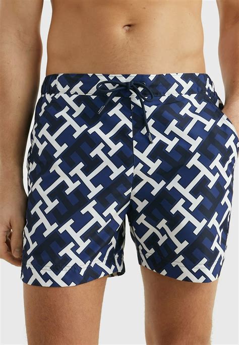 Tommy Hilfiger Th Monogram Mid Length Badeshorts Muw Amd Monogram