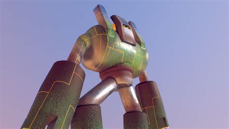 Old Robot 3d Model By Misslooni [2273fae] Sketchfab