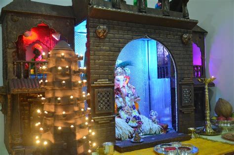 Ganpati Decoration Pinterestanant Rohankar