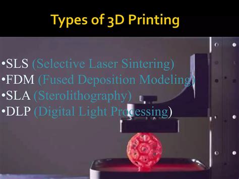 3d Printing Technology And Its Applications Pptx