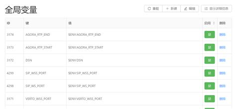系统管理 xswitch文档中心