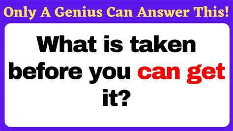 ONLY A GENIUS CAN ANSWER THESE 10 TRICKY RIDDLES | Riddles Quiz With Answers | New Riddles #49 ...