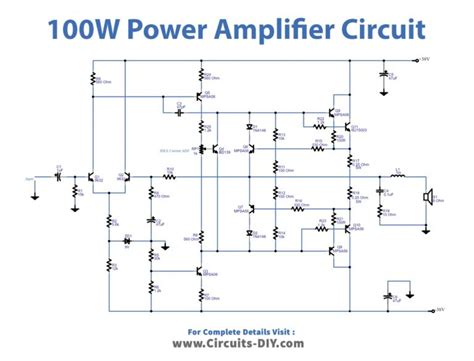 100 Watt Amplifier Circuit Artofit