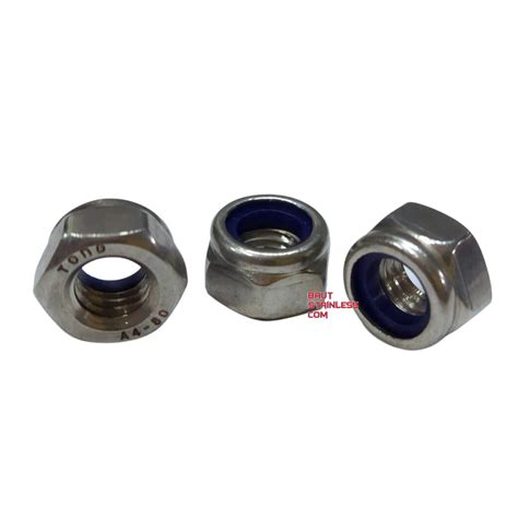 Lock Nut Nylon Ss316