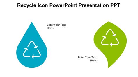 Recycle Icon Powerpoint Presentation Ppt Pptuniverse