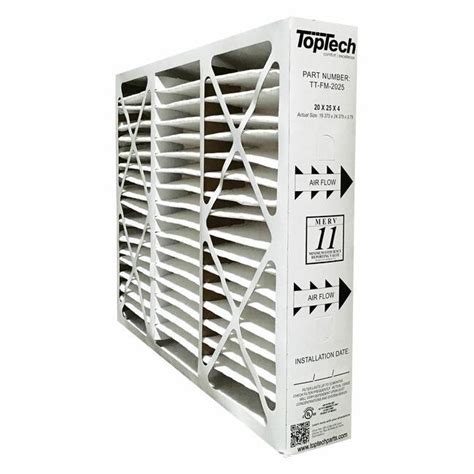 Toptech Tt Fm 2025 Techpure 20x25x4 Merv 11 Filter Filters Fast®