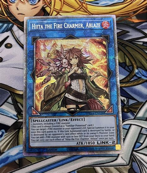 ざいます 【遊戯王】灼熱の火霊使いヒータ スターライト 英語版 Eu版 1st レアです