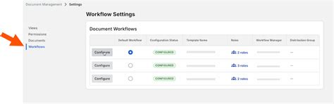 Configure Settings Document Management Procore