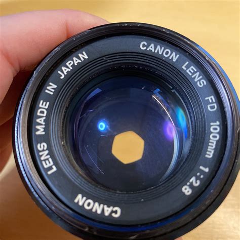 Yahooオークション Canon New Fd 100mm F28
