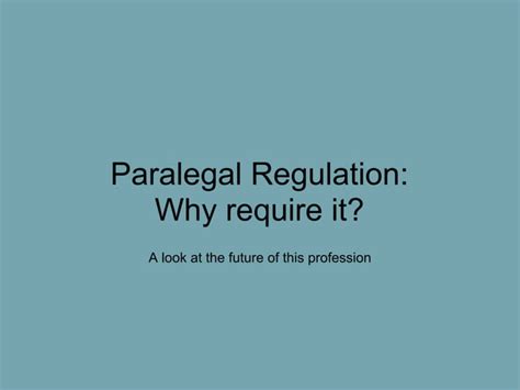 The Paralegal Profession Pdf