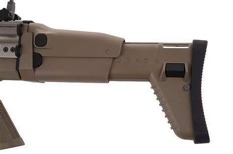 We Scar H Mk17 Mod 0 Cqc Rifle Desert Tan Extreme Airsoft