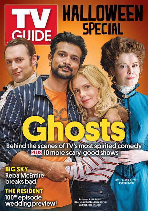 Ghosts Cbs Fans On Twitter Ghostscbs In Tv Guide Magazine October