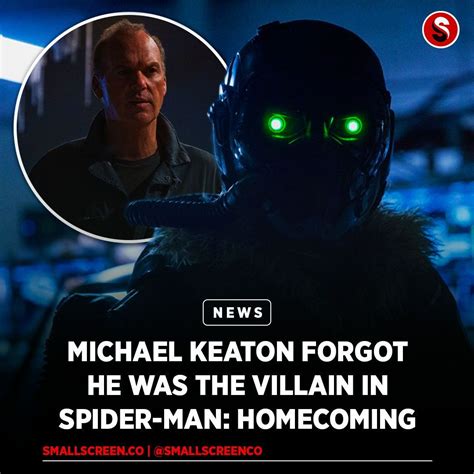 Michael Keaton Totally Forgot Playing The Vulture In Spider Man Homecoming 😱🕷️🕸️ Michaelkeaton