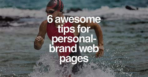 6 awesome tips for personal brand web pages by nikolas kraljevic medium