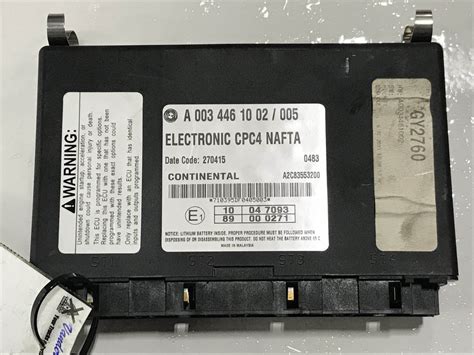 2016 Freightliner Cascadia Cab Control Module For Sale Kansas City