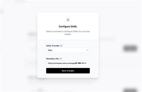Configuring Saml Sso With Okta Dub