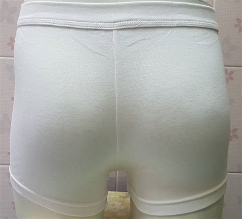 กางเกงในขาสั้น บ็อกเซอร์ชาย เอวสูงเต็มตัว ขอบไม่มียาง ไม่รัด ไม่ค้น สำหรับผู้แพ้ยาง Bodybest