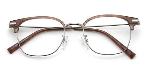 Ellen Oval Brown Glasses For Men And Women Lensmart