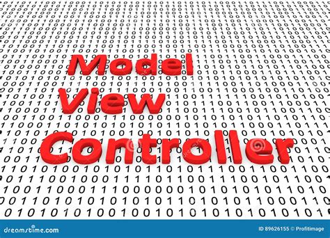 Model View Controller Stock Illustration Illustration Of Tech 89626155