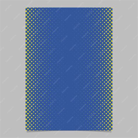 Premium Vector Retro Halftone Rounded Square Grid Pattern Brochure