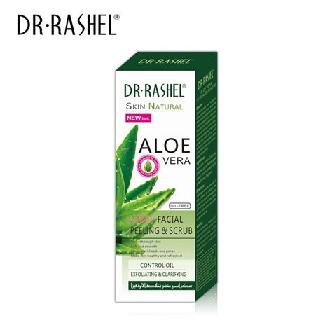 Drrashel Skin Natural Aloe Vera 2 In 1 Facial Peeling And Scrub 100ml