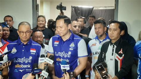 Anies Senang Tim Voli Indonesia Menang 3 Set Langsung