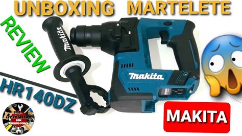 REVIEW MARTELETE ROTATIVO MAKITA HR140DZ YouTube