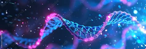 Exploring The Essence Of Life Dna Genetic Code And Cell Structure In Living Organisms Stock