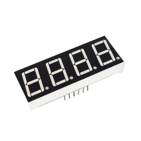 buy seven segment numeric led display 4 digit 0 56inch red common