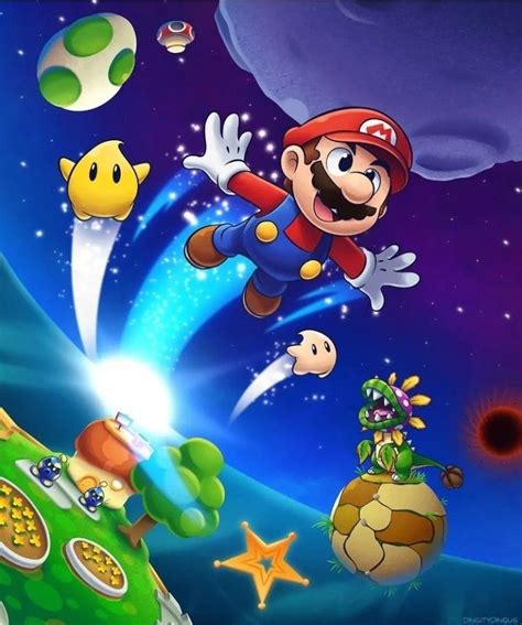 Pin By My Info On Video Game Stuff Super Mario Galaxy Super Mario