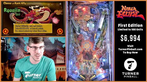 Turner Pinball Official Ninja Eclipse Gameplay
