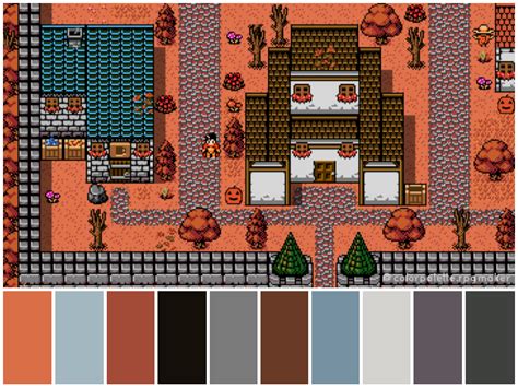 🎨 Color Palette Rpg Maker On Twitter Game Knightblade Developer