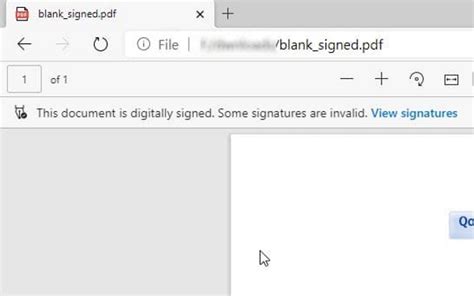 Como Habilitar E Validar A Assinatura Digital Para PDF No Edge