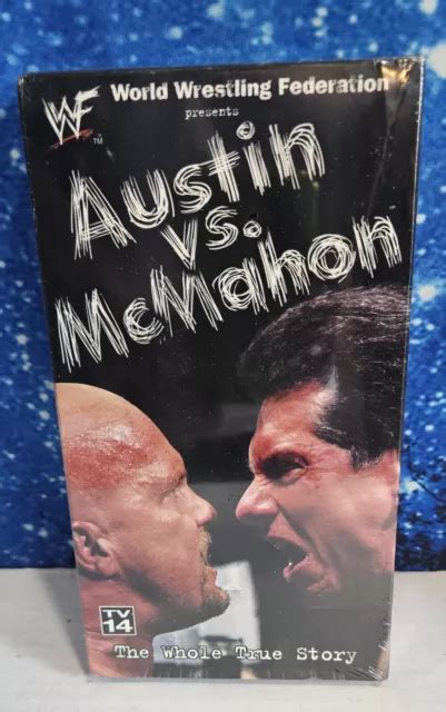 Wwf Stone Cold Steve Austin Vs Vince Mcmahon Vhs Vintage 1999 £751