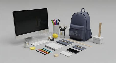 School Desktop Computer Setup Stock Illustrations 202 School Desktop Computer Setup Stock